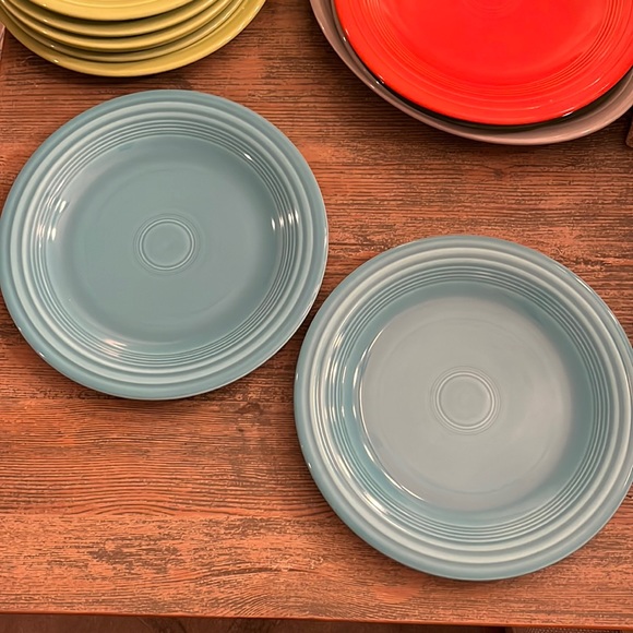Fiestaware | Dining | Genuine Fiesta Turquoise Dinner Plates | Poshmark